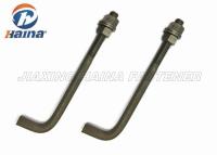 China M3 - M64 Hot Dip Galvanized Grade 8.8 L Type J Type Concrete Anchor Bolt for sale