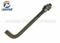 China M3 - M64 Hot Dip Galvanized Grade 8.8 L Type J Type Concrete Anchor Bolt for sale