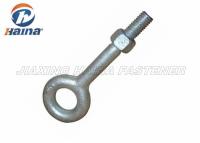 China M24 Carbon Steel Hot Dip Galvanized Hex Head Grade 8.8 Drop Forged Eye Bolt for sale