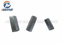 China Hex Rod Coupling Nuts Zinc Plated Long Hex Head Nuts M12x36 mm Right Hand Thread for sale