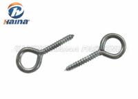China High Tensile M12 Eye Bolts For Wood Screw Eye Hooks With Sharp Threading for sale