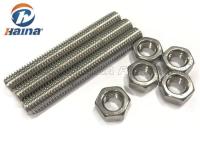 China A4 50 A4 70 A4 80 316L 304 Stainless Steel Fully Threaded Rod Stud Bar for sale