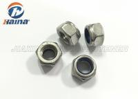 China DIN 985 304 Stainless Steel Hex Nylon Insert Lock Nuts For Locking Connector for sale