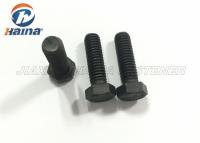 China DIN 933 High Holding Power Full Threaded Rod Hex Head Bolts With Black Surface Treatment for sale