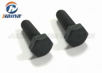 China DIN 933 High Holding Power Full Threaded Rod Hex Head Bolts With Black Surface Treatment for sale