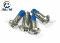China Stainless Steel Hexagon Socket Button Head Screws / Cross Recessed Pan Head Screws With Collar for sale