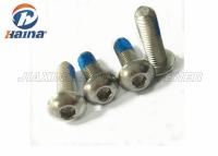 China Stainless Steel Hexagon Socket Button Head Screws / Cross Recessed Pan Head Screws With Collar for sale