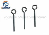 China ANSI / ASTM HDG M3 Rigging Hardware Screw Eye Hooks / Wire Eye Lags for sale