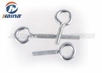 China Silver Color 16MM 18MM 20MM Closed Eye Hooks / Small Screw Eye Pins for sale