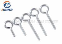 China Silver Color 16MM 18MM 20MM Closed Eye Hooks / Small Screw Eye Pins for sale