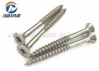 China Security Torx Wood Chipboard CSK Flat Head Self Tapping Screws Coarse Half Thread for sale