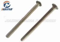 China Round Head square neck 316 304 Stainless Steel Full Thread coach Bolts for sale