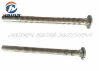 China Round Head square neck 316 304 Stainless Steel Full Thread coach Bolts for sale