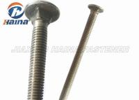 China Round Head square neck 316 304 Stainless Steel Full Thread coach Bolts for sale