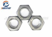 China Grade 2 Plain Three point Top Hex Lock Nuts 3/8-24 9/16-18 Plain Finish for sale