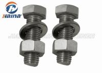 China GB Half Thread Hexagon Head ss304 ss316 M4-M36 Thumb Bolts And nut for sale
