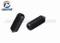 China DIN914 Carbon Steel Hexagon Socket Set / Quick Fix Screws 2.5 - 60mm Length for sale