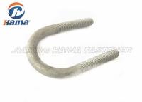 China Carbon Steel Grade 8.8  Hot Dip Galvanized Round Type u Bolts for sale