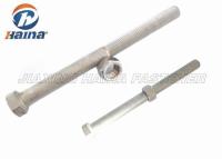 China solution heat treatment DIN931 A4-70 Stainless Steel Hex Head Bolts for sale