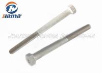 China solution heat treatment DIN931 A4-70 Stainless Steel Hex Head Bolts for sale