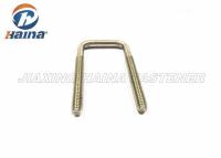 China Custom M6 - M16 304 316 Stainless Steel Square/round U Bolts for sale