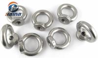 China DIN582-1970 A2-70 M8-M20 Stainless Steel Plain Lifting Eye Nuts for sale