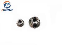 China SS316 / SS304 ASME / ANSI Plain Hex Flange Nuts With Serrated for sale