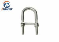 China Square A2 A4 M10 M12 M16 M290 M24 U Bolt and nuts with adapter plates for sale