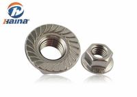 China Stainless SS304 SS316 Hex Head Nuts DIN6923 ISO 7063 Pipeline Connection for sale