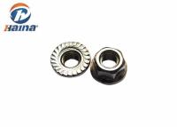 China Stainless SS304 SS316 Hex Head Nuts DIN6923 ISO 7063 Pipeline Connection for sale