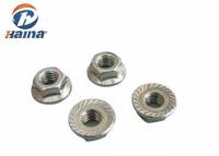 China Stainless SS304 SS316 Hex Head Nuts DIN6923 ISO 7063 Pipeline Connection for sale