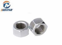 China DIN934 Hex head nut Stainless Steel SS304 A2-70 Plain Color M6 Metric Thread for sale
