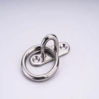 China 304/316 Stainless Steel Oval Eye Pad Rigging Hardware Corrosion Resistant for sale