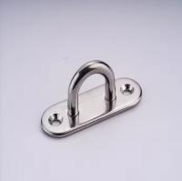 China 304/316 Stainless Steel Oval Eye Pad Rigging Hardware Corrosion Resistant for sale