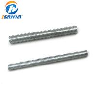 China ASTM B7M B8M B7 B8 carbon steel 4.8 8.8 galvanized threaded rod for sale