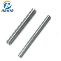 China ASTM B7M B8M B7 B8 carbon steel 4.8 8.8 galvanized threaded rod for sale