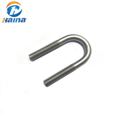China fastener Stainless Steel 304 316 U Shape Round Bend Clamp Bolt for sale