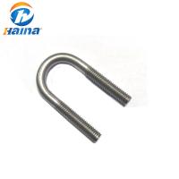 China fastener Stainless Steel 304 316 U Shape Round Bend Clamp Bolt for sale