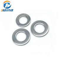 China SS316 SS304 316L Plain Color Steel Flat Washer A2 -70 Flat Metal Washers for sale