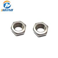 China High quality  Stainless Steel 304 316L DIN934 Hex Head Nuts for sale