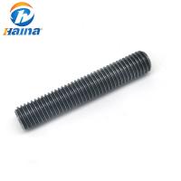 China Carbon Steel Gr10.9 B7 ASTM Plain Color Stud Bolts Fully Threaded Rod Bar for sale