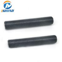 China Carbon Steel Gr10.9 B7 ASTM Plain Color Stud Bolts Fully Threaded Rod Bar for sale