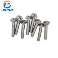 China SS304 SS316 316L Slotted Socket Stainless Steel Metric Machine Screws for sale