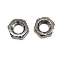 China Long Life 4 / 8 Gread Carbon Steel Hex Screw Nut Customized Chrome Plated for sale