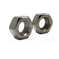 China Long Life 4 / 8 Gread Carbon Steel Hex Screw Nut Customized Chrome Plated for sale