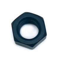 China 8 Grade Carbon Steel Black PTFE Coated Hex Head Nuts For OEM Service for sale