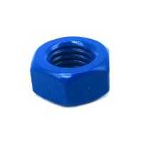 China Stainless Steel Ss304 Low Profile Hex Nut Black PTFE Coated For Industry for sale
