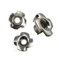 China SS304 / 316 Stainless Steel Plain Finish Surface Tee Four Claw Nut for sale