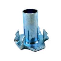 China 4.8 / 8.8 Gread Carbon Steel Galvanized / HDG T Nut Four Claw Nut DIN1624 for sale