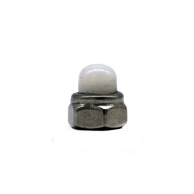 China A2-70 Nylon Cap Metric Heavy Hex Nut Stainless Steel For Building Application for sale